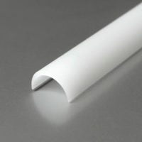 Quarter LED Aluminium Profile For Curved Quadrant Illumination