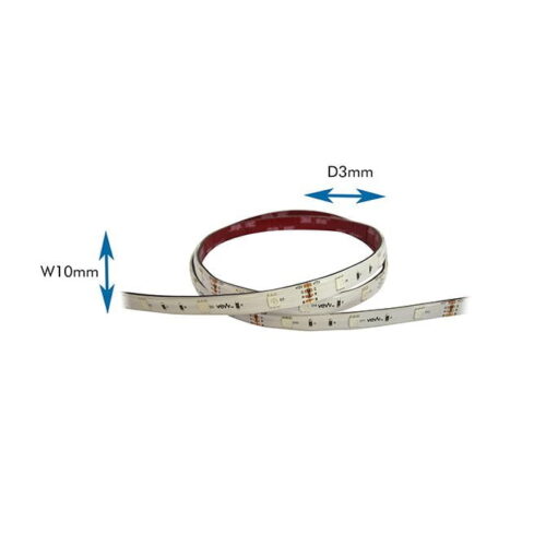 7.2W RGB IP65 Rated Colour Changing LED Tape/Strip - TLW Global