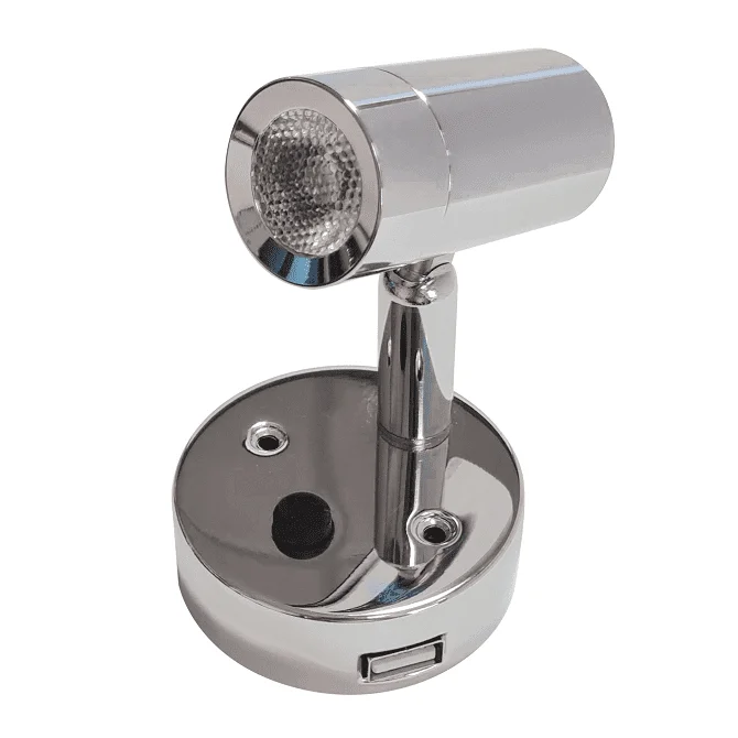 Nano LED Locker Spotlight with USB Socket | TLW Global