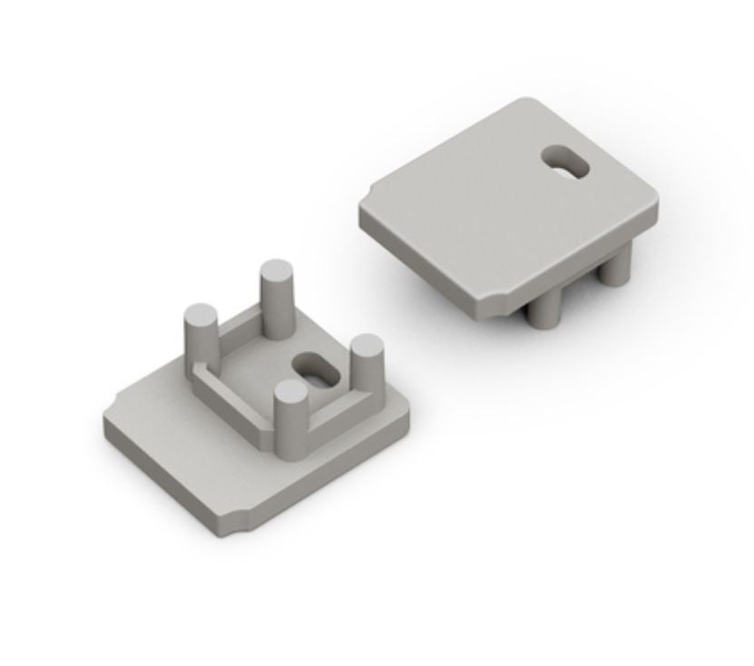 End Caps For Plaster-in Aluminium Profile - TLW Global