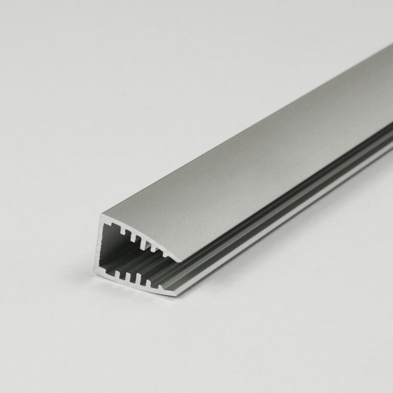 Glass LED Aluminium Profile To Illuminate display shelves