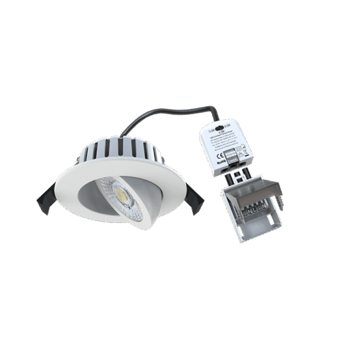 CIRRUS IP65 Fire-rated Tilt LED Downlight - Lighting Solutions England
